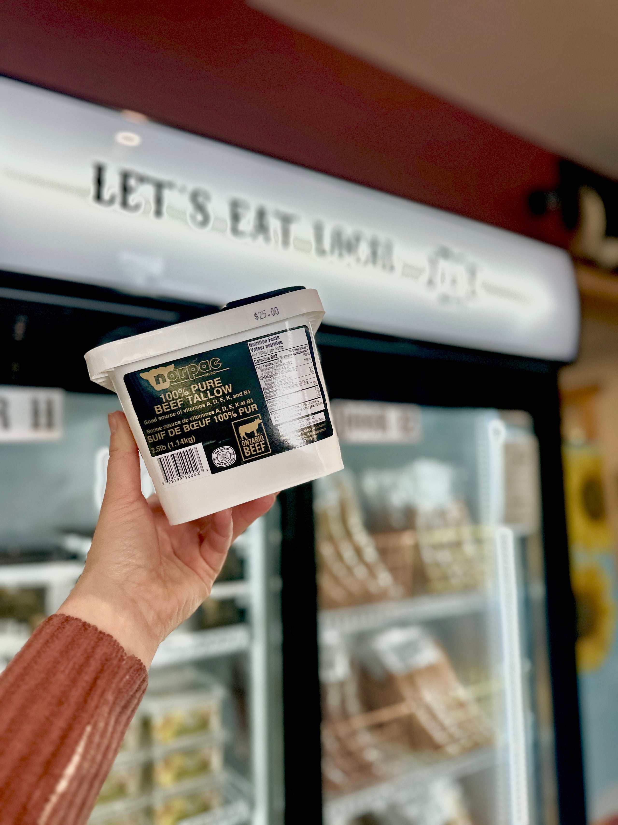 Beef Tallow (2.5lb Tub) | Welcome to J&E Meats